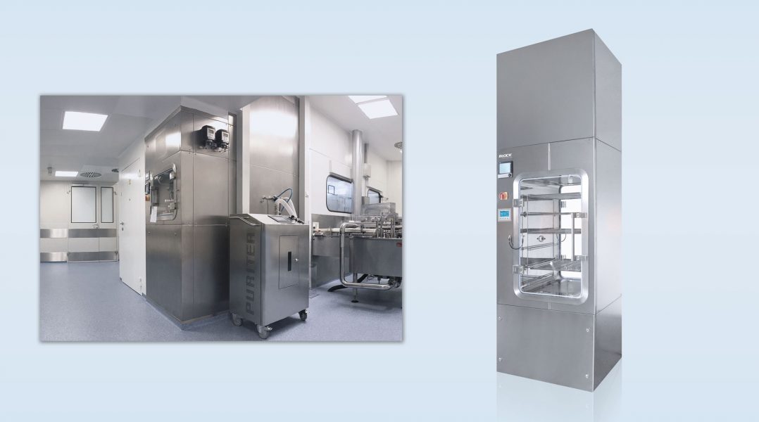 VHP Decontamination Lock